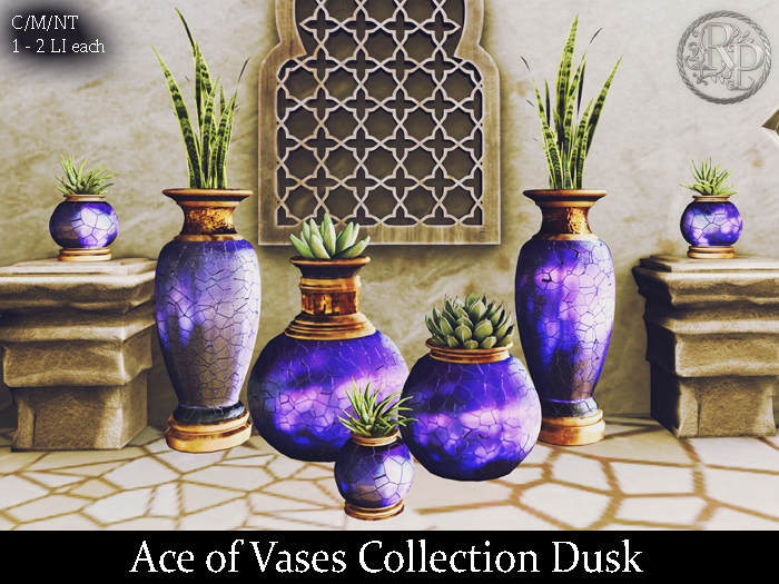 Second Life Marketplace - (RP) Ace of Vases Collection Dusk